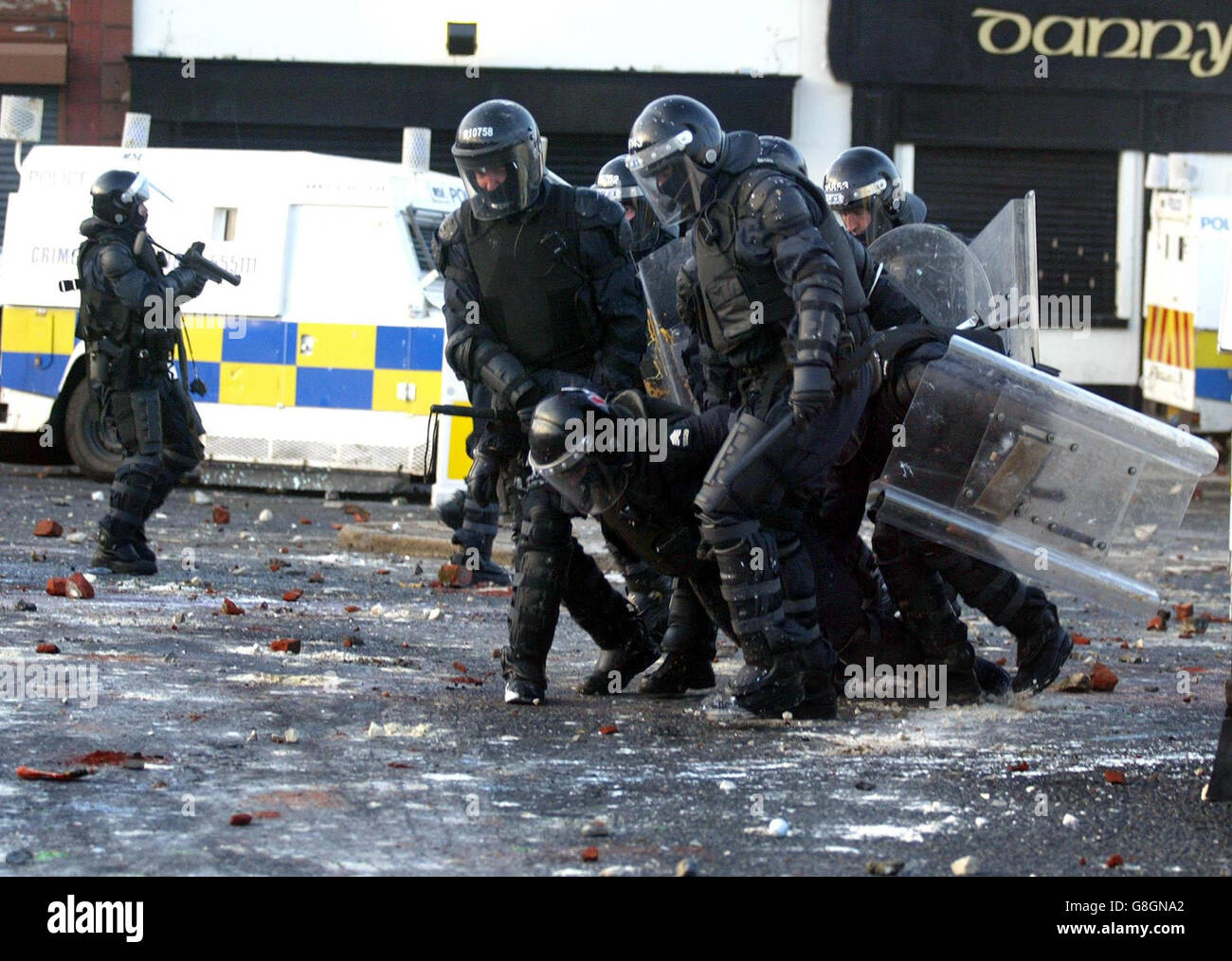 Police Injured High Resolution Stock Photography and Images - Alamy