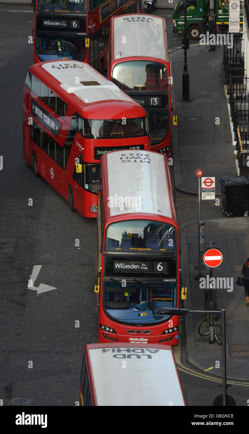 Bus Stock - London Stock Photo - Alamy
