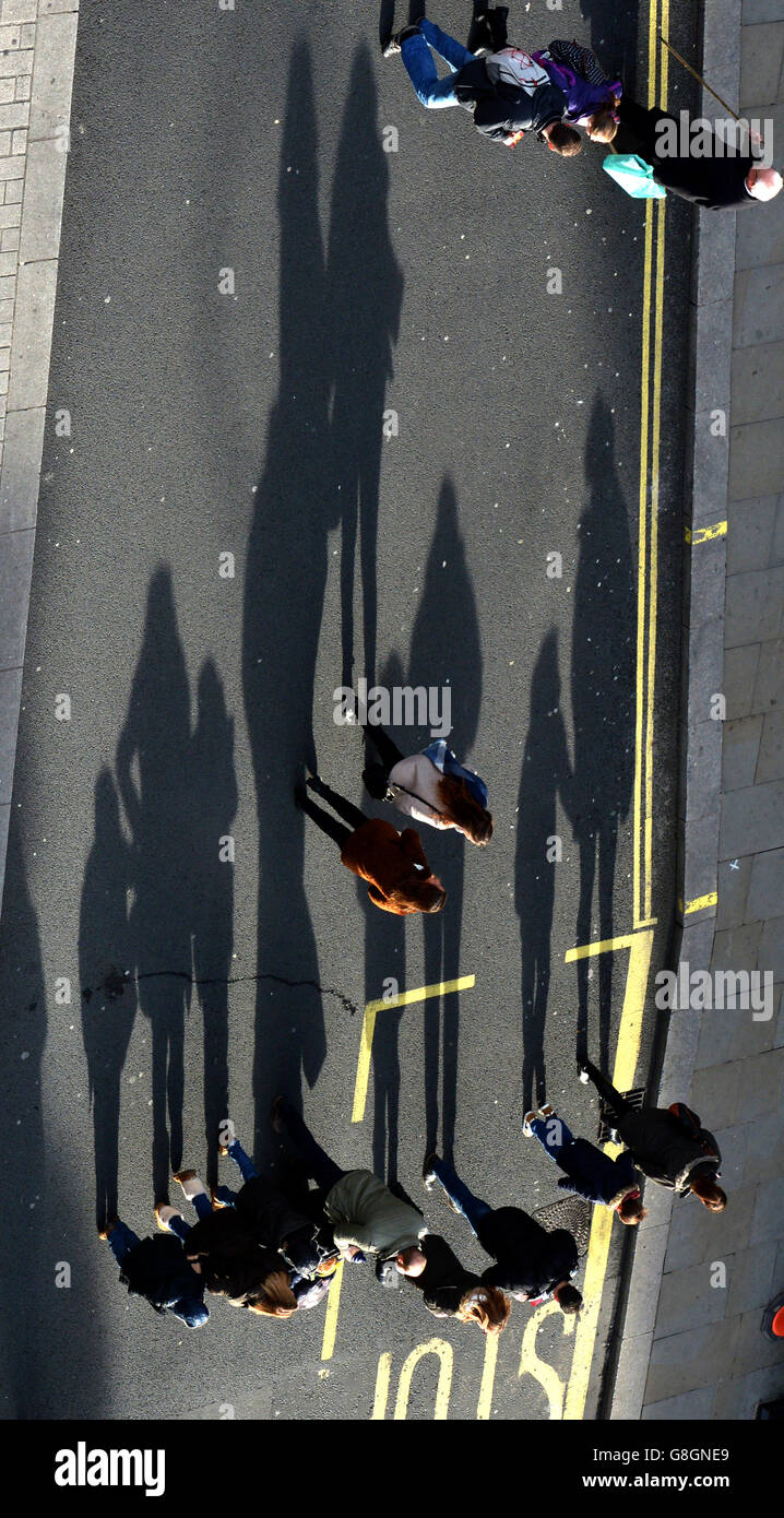 London Shoppers Stock Stock Photo - Alamy