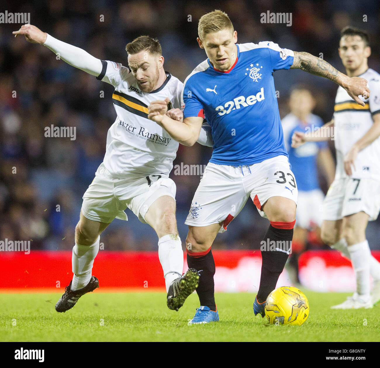 Ladbrokes scottish championship match dumbarton football stadium hi-res ...