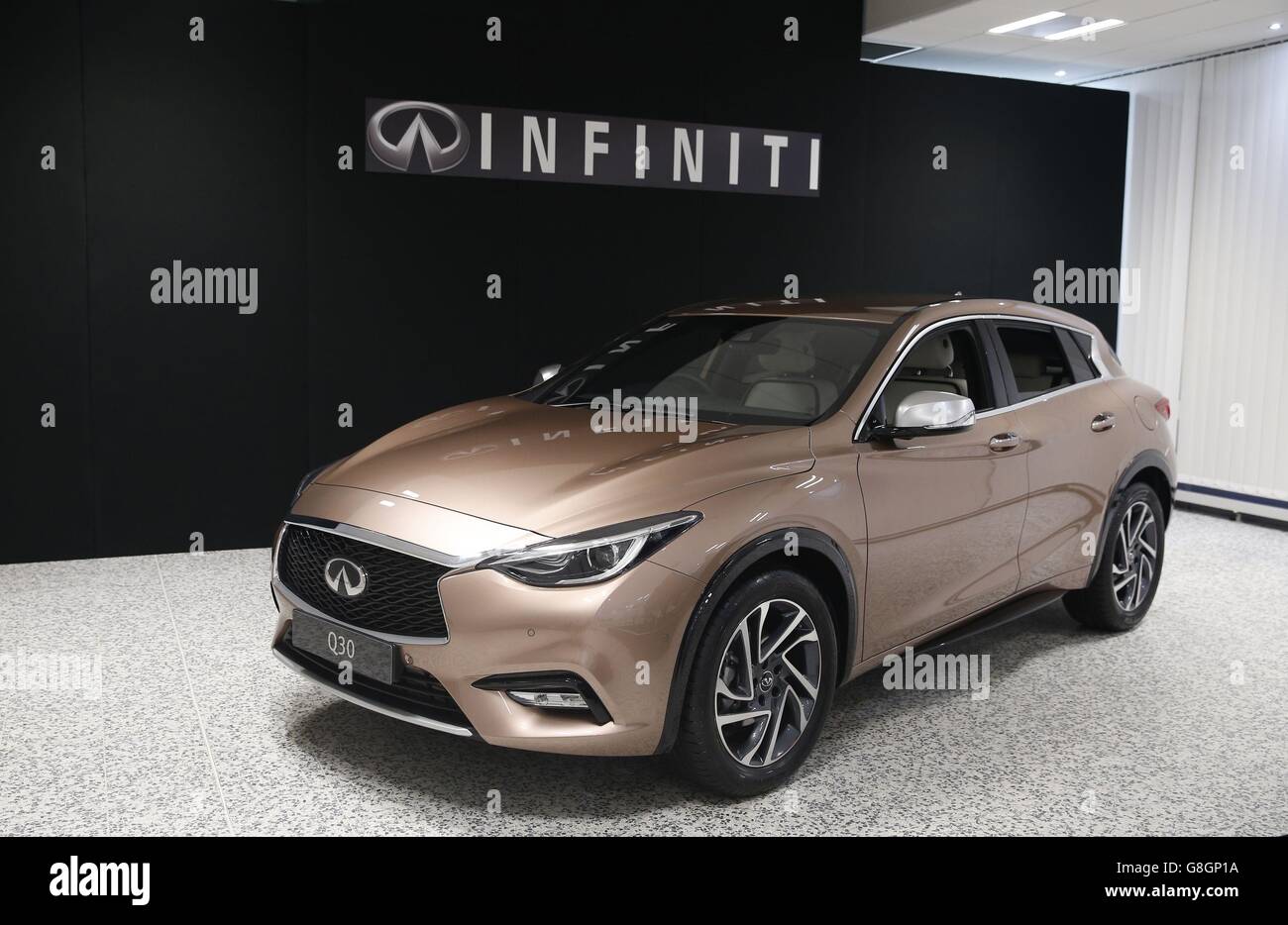 Nissan Infiniti launch Stock Photo - Alamy