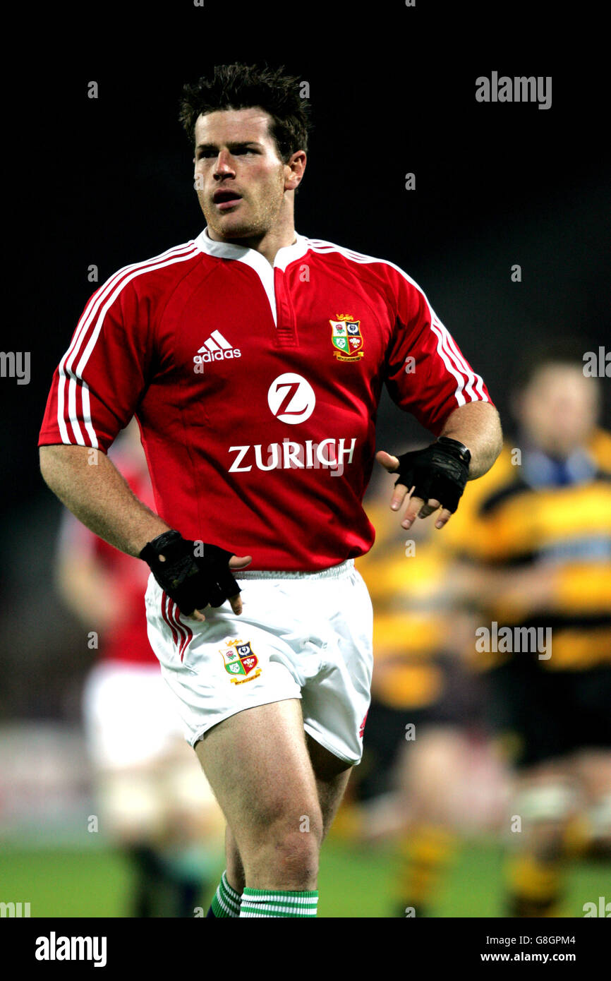 Rugby Union - Taranaki v British & Irish Lions - Yarrow Stadium Stock ...