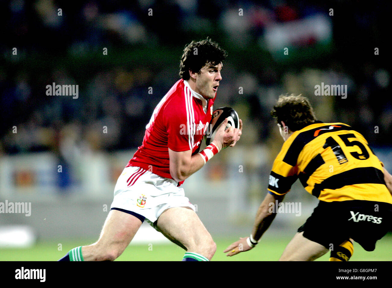 Rugby Union - Taranaki v British & Irish Lions - Yarrow Stadium Stock ...