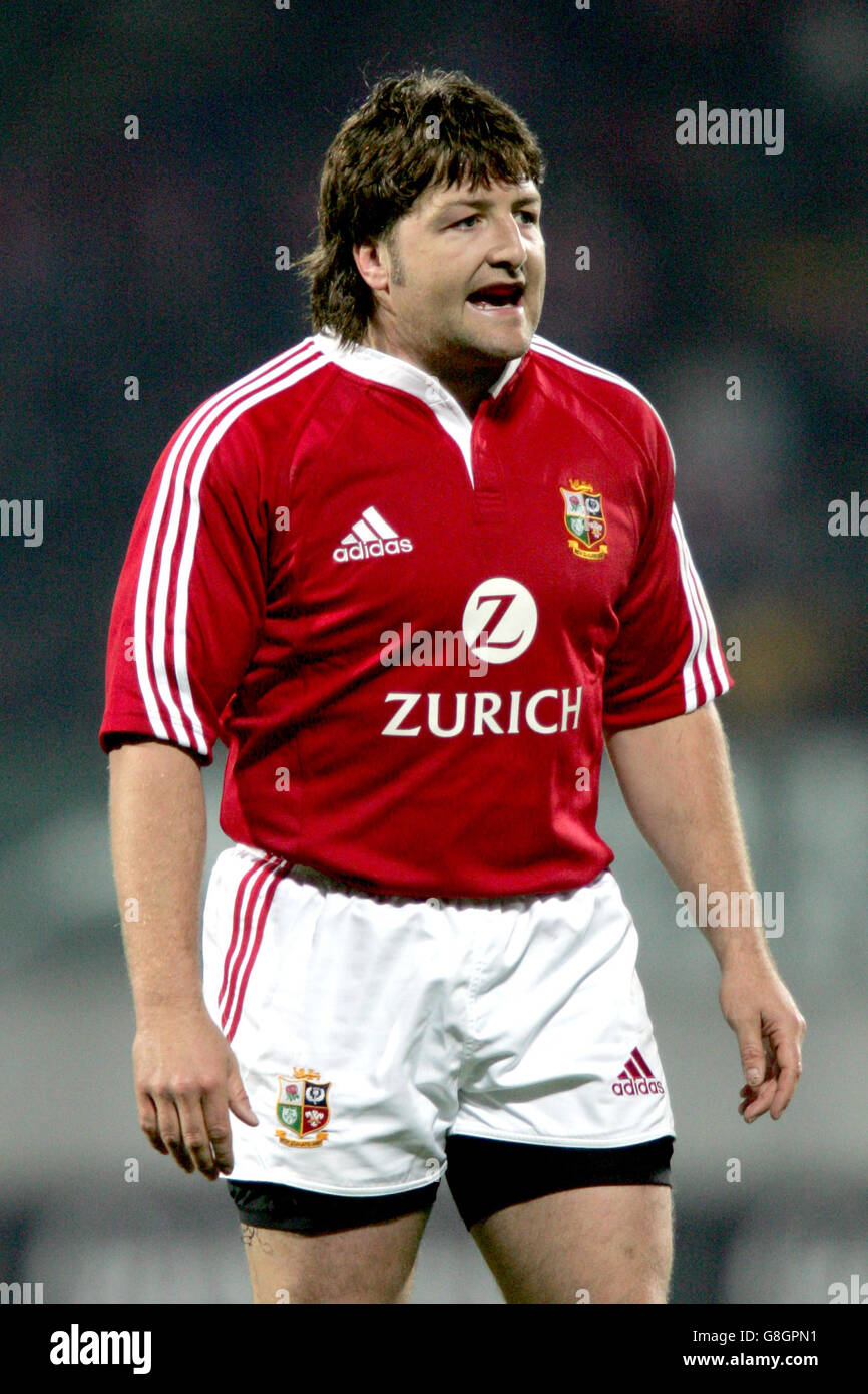 Rugby Union - Taranaki v British & Irish Lions - Yarrow Stadium Stock ...