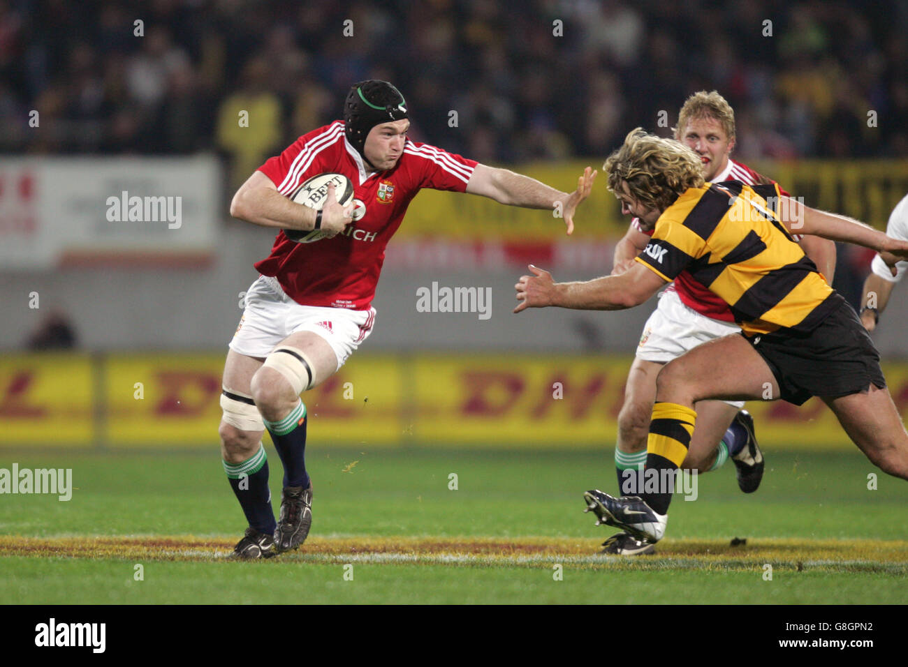 Rugby Union - Taranaki v British & Irish Lions - Yarrow Stadium Stock ...