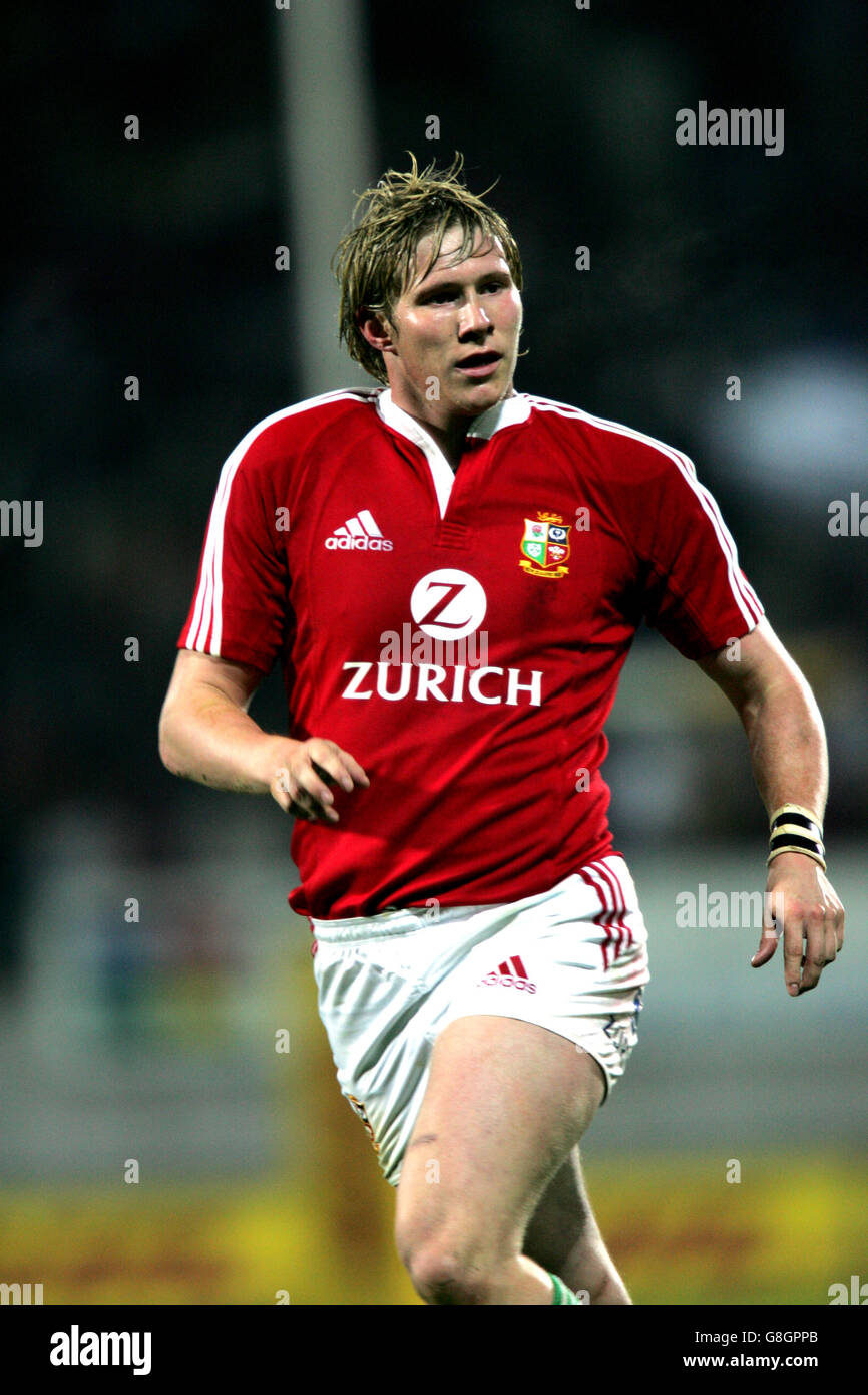 Rugby Union - Taranaki v British & Irish Lions - Yarrow Stadium. Ollie ...