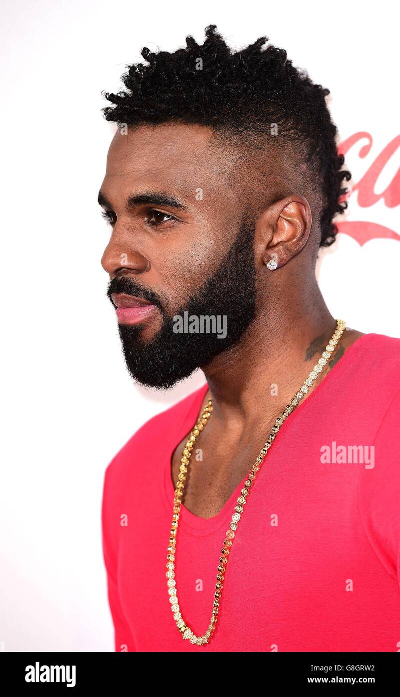Jason Derulo attends the Capital FM Jingle Bell Ball 2015 at the O2 ...