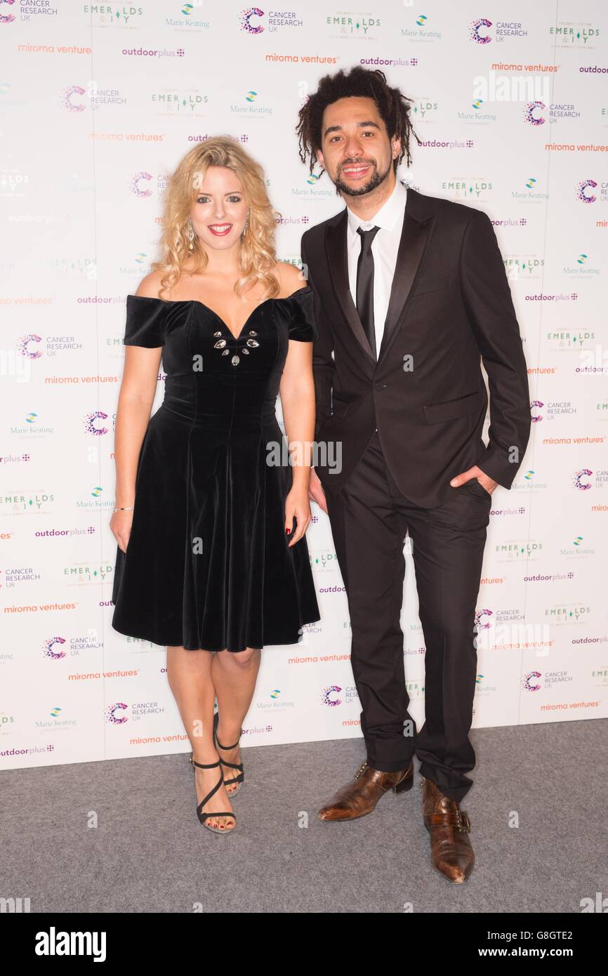 Emeralds and Ivy Ball - London Stock Photo - Alamy