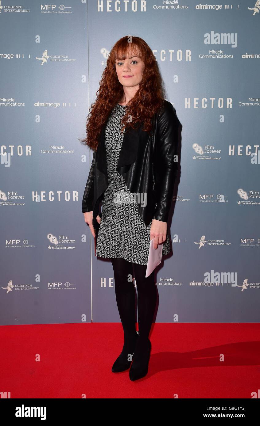 Hector Premiere - London. Natalie Gavin attending the premiere of ...