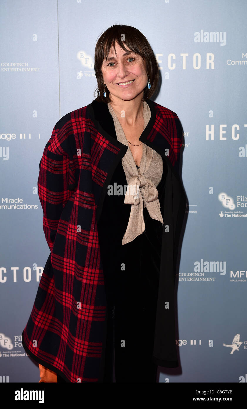 Hector Premiere - London. Sheila Scott attending the premiere of Hector ...