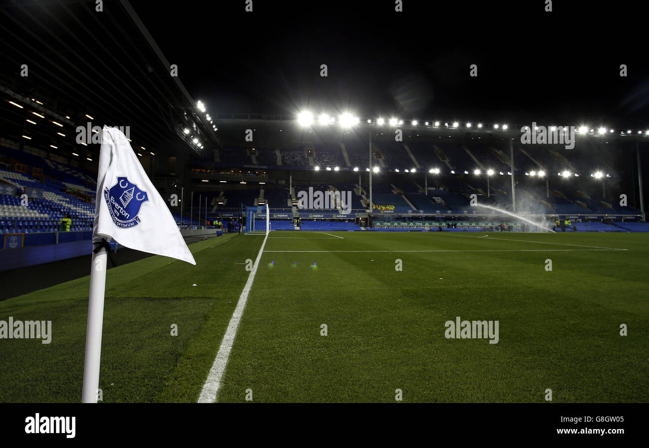 Soccer football eagles stadium ground general view gv corner flag hi ...