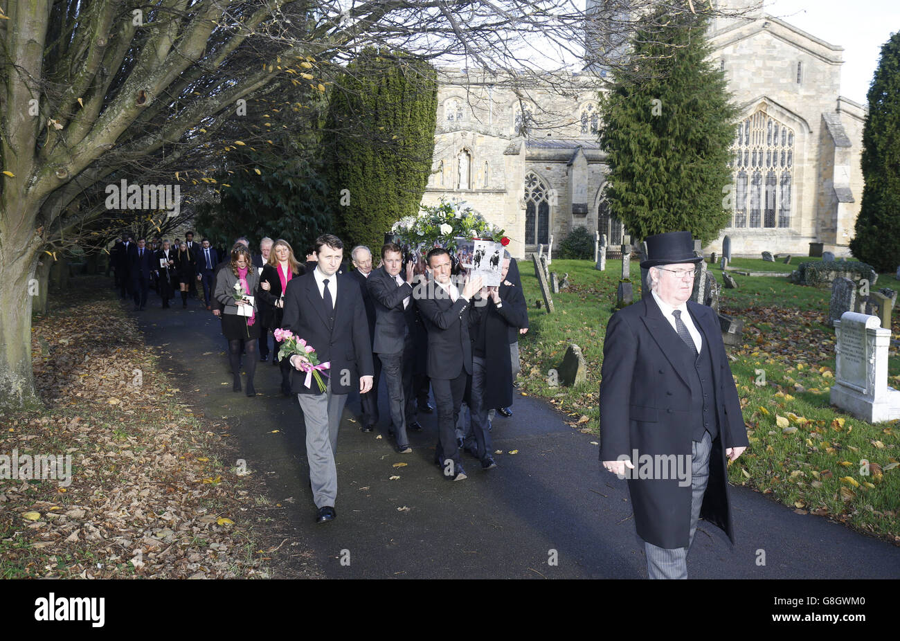 Pat Eddery Funeral Stock Photo - Alamy