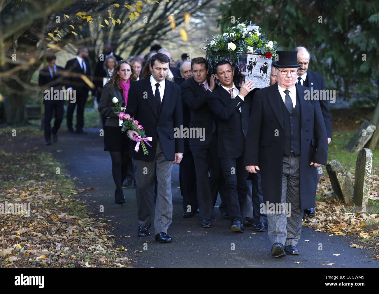 Pat Eddery Funeral Stock Photo - Alamy