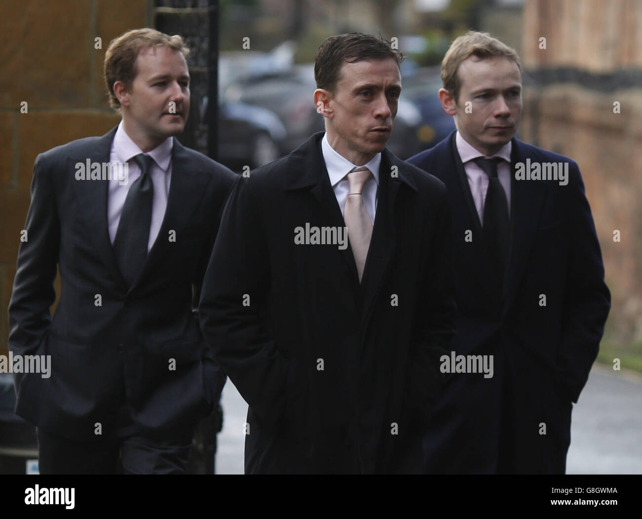 Pat Eddery Funeral Stock Photo - Alamy