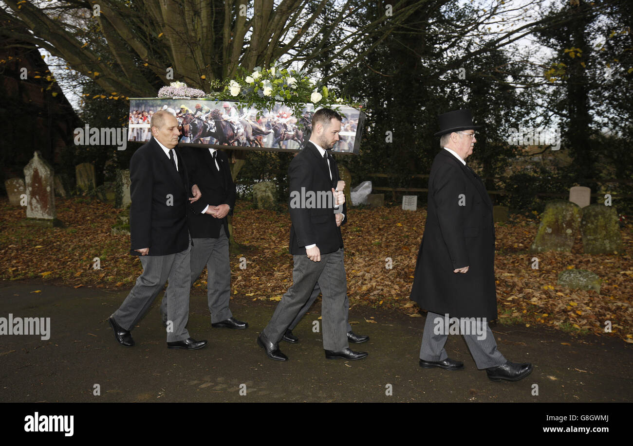 Pat eddery funeral hi-res stock photography and images - Alamy