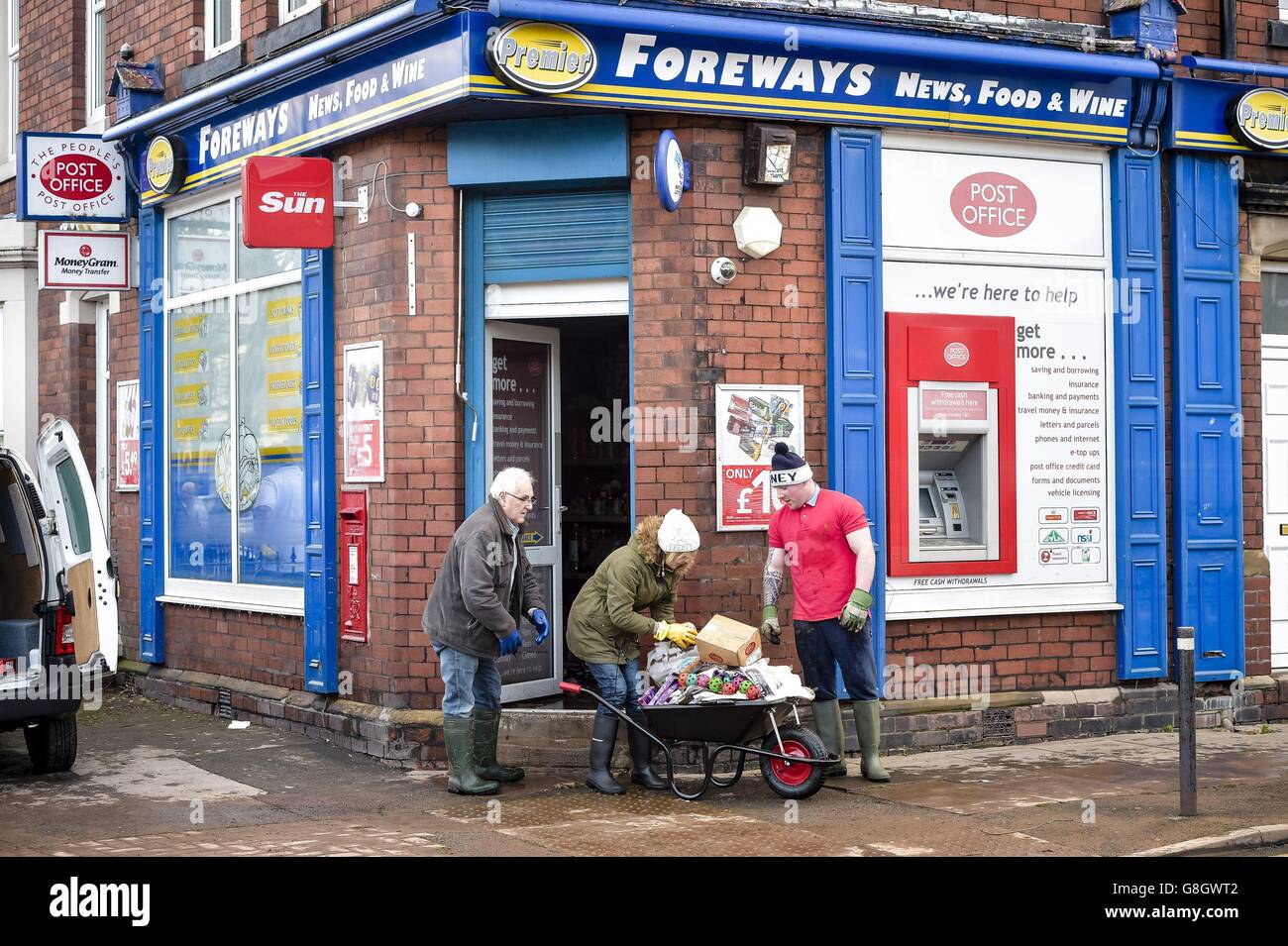 Winter weather Dec 8th 2015 Stock Photo - Alamy