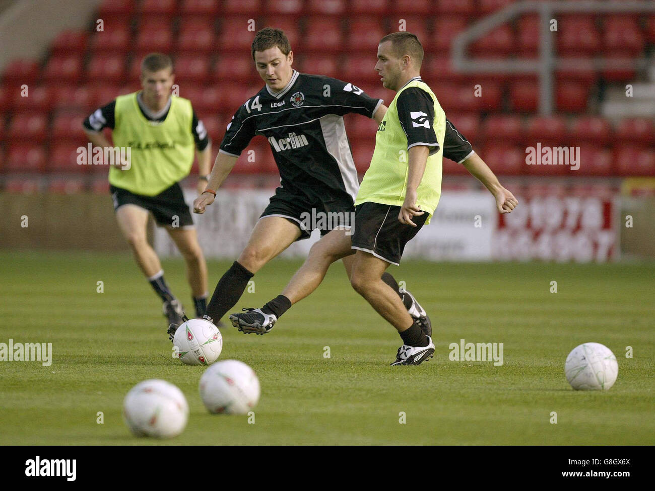 Total network so tns players during a training session hi-res stock ...
