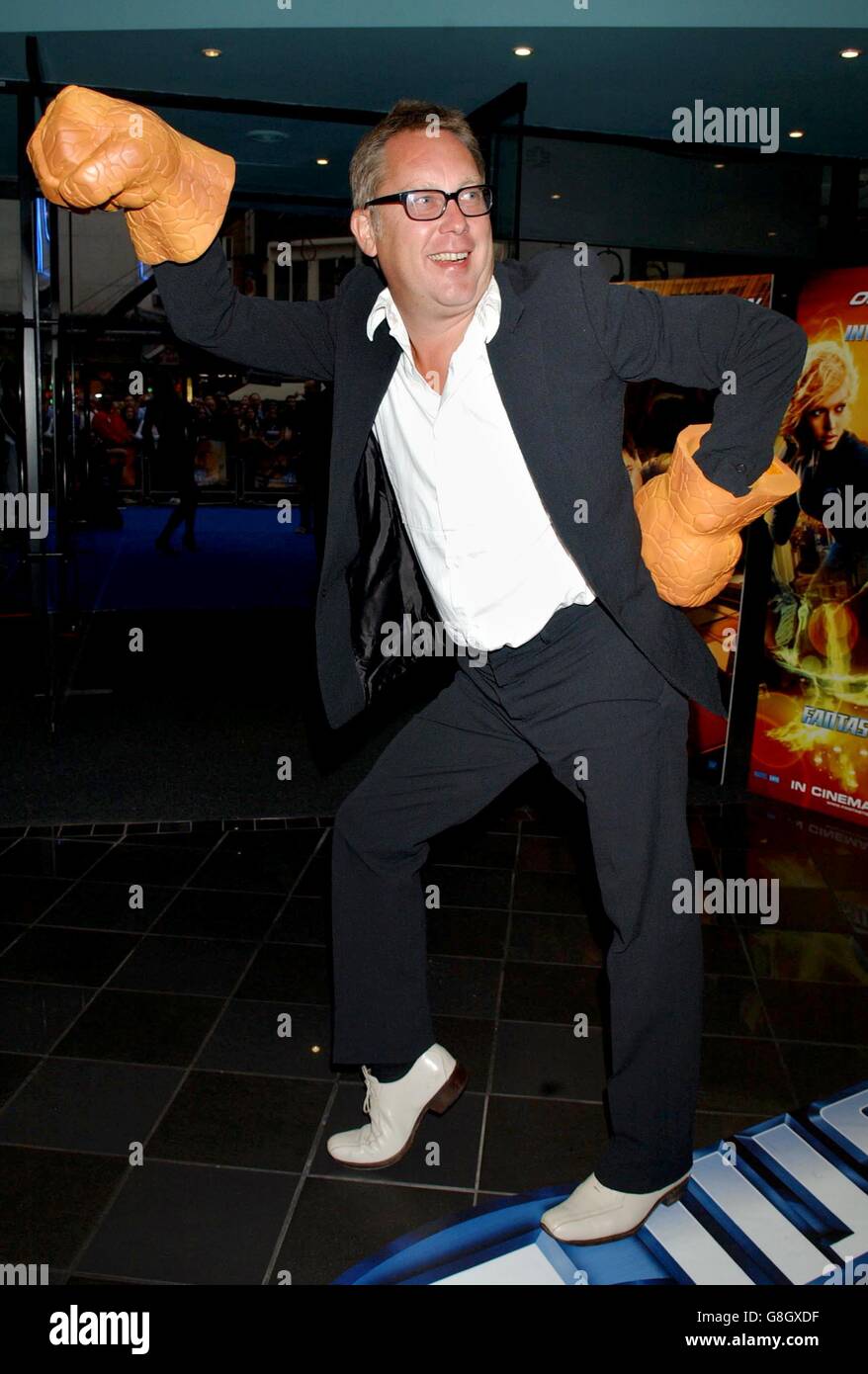 Fantastic Four UK Premiere - Vue Cinema - Leicester Square. Vic Reeves ...