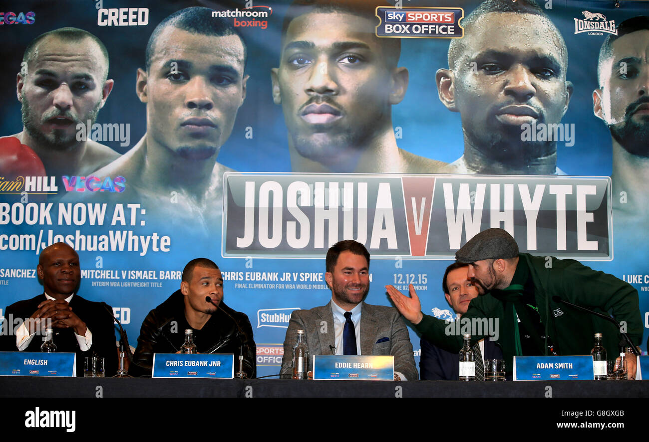 Anthony Joshua v Dillian Whyte Press Conference - Four Seasons Hotel ...