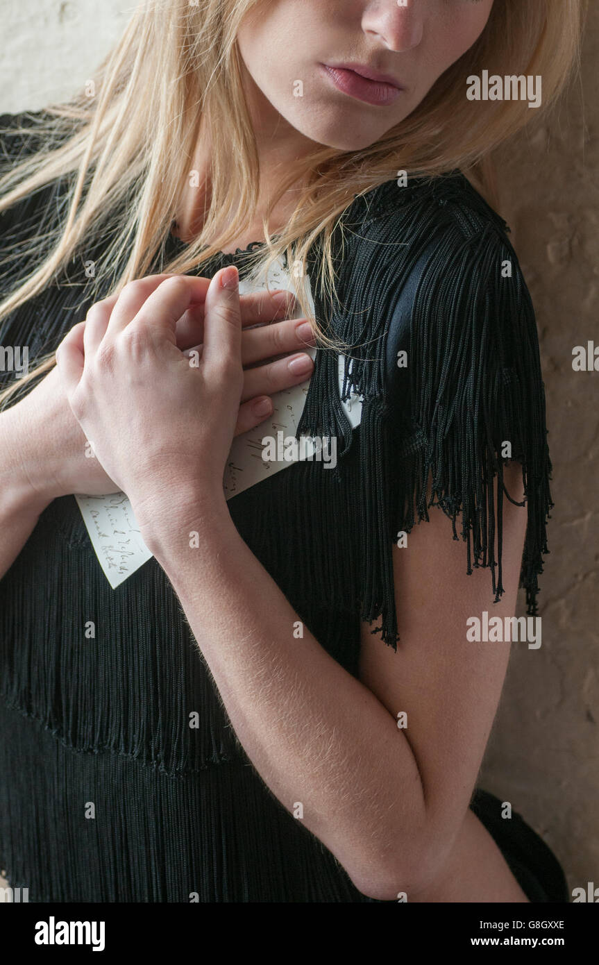 Close up woman letter hi-res stock photography and images - Alamy