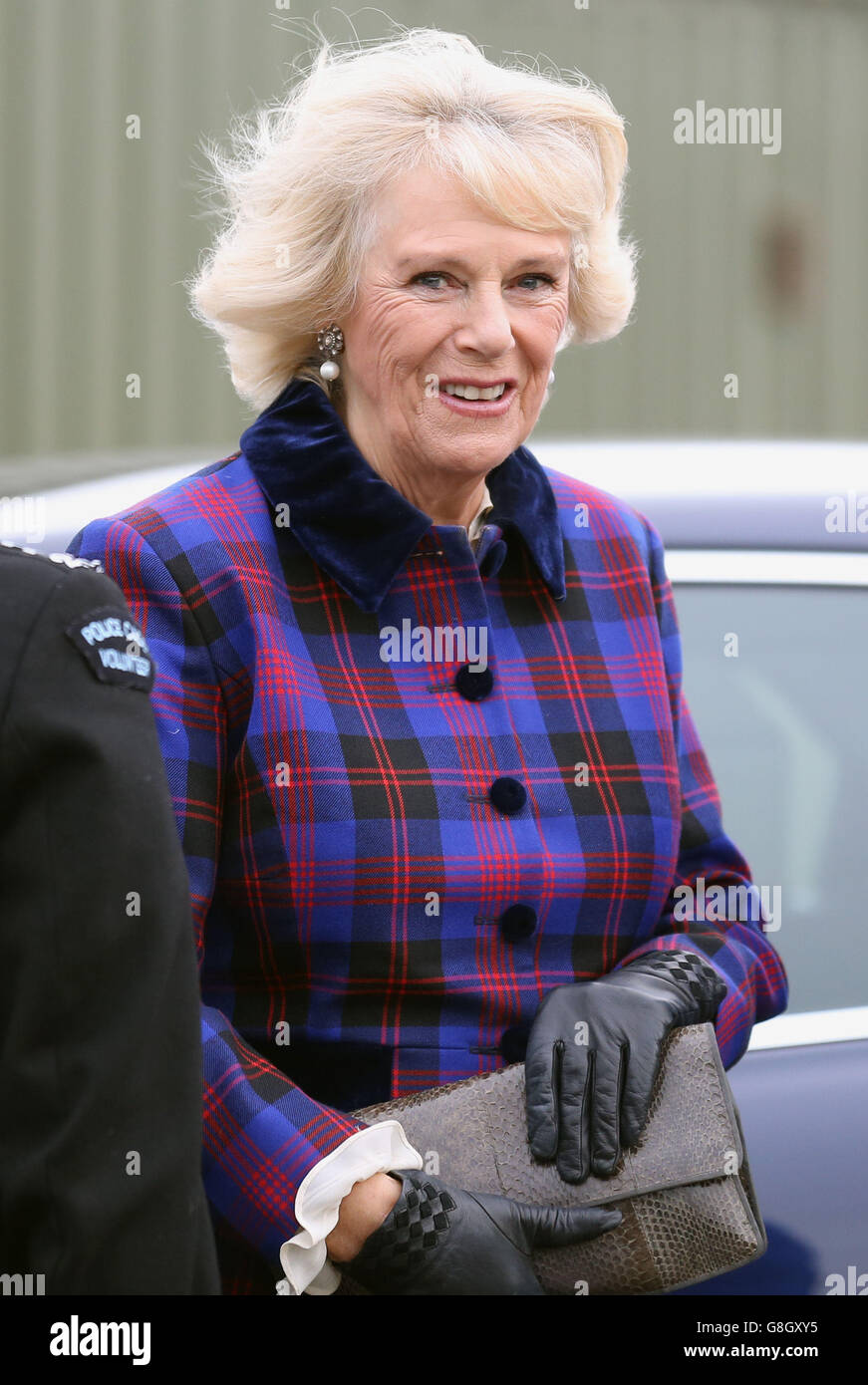 The Duchess of Cornwall arrives at Emmaus Village Carlton in ...