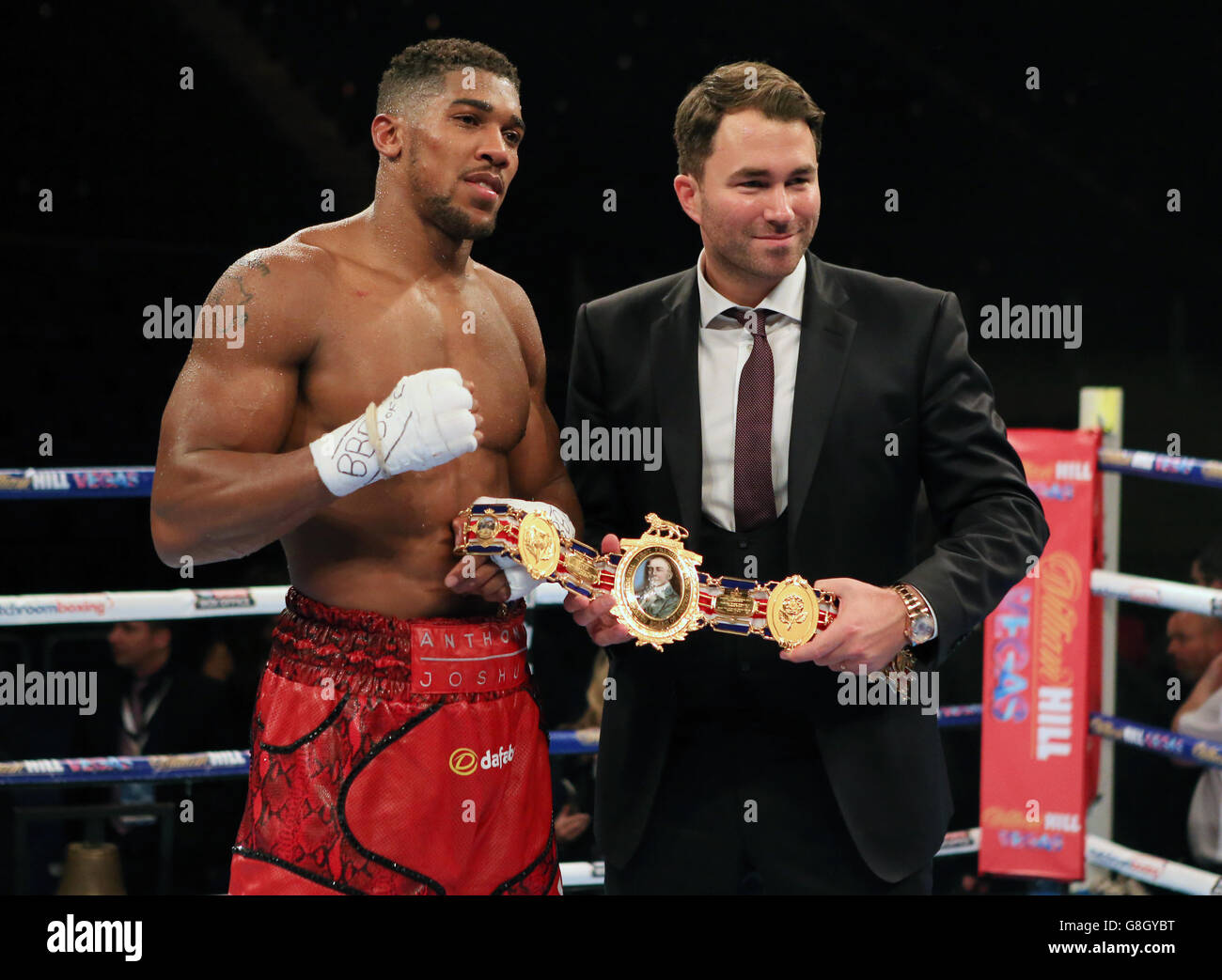 O2 Arena Boxing Stock Photo - Alamy