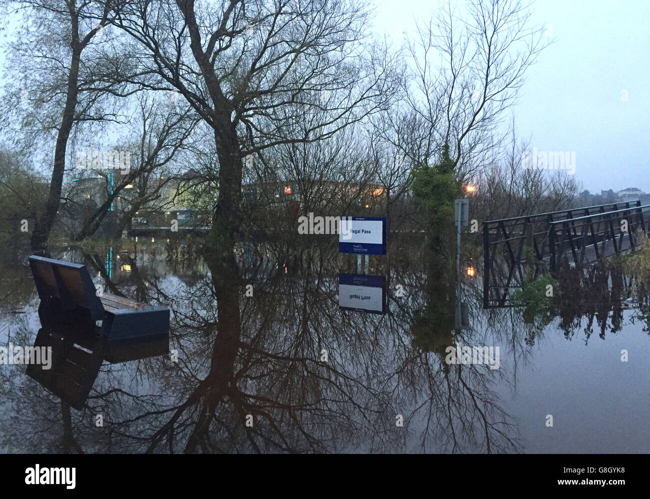 Winter weather Dec 13th 2015 Stock Photo - Alamy