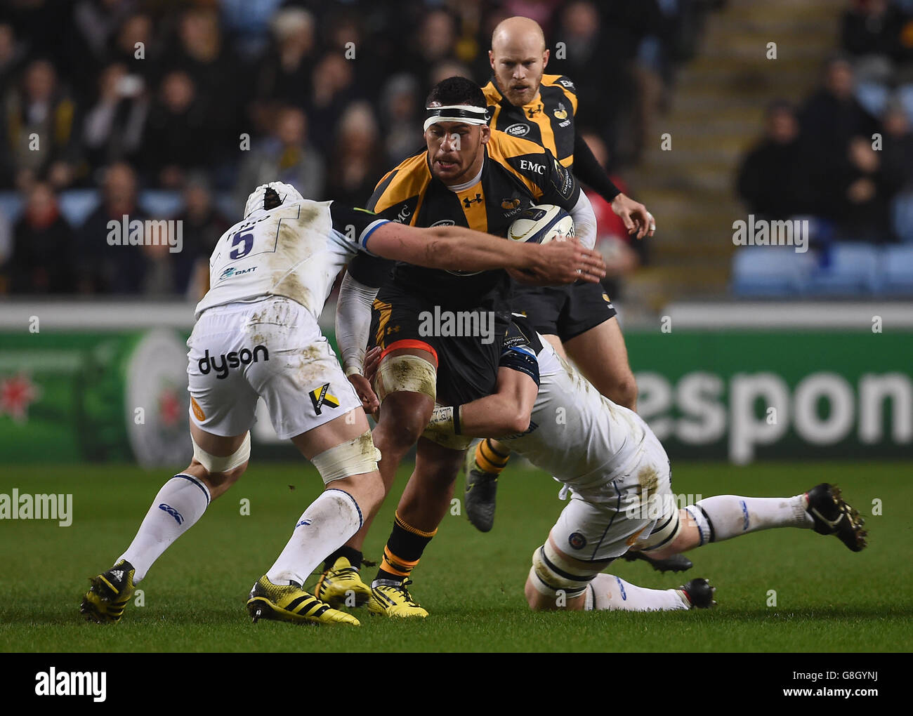 Wasps v Bath Rugby - European Champions Cup - Pool Five - Ricoh Arena ...