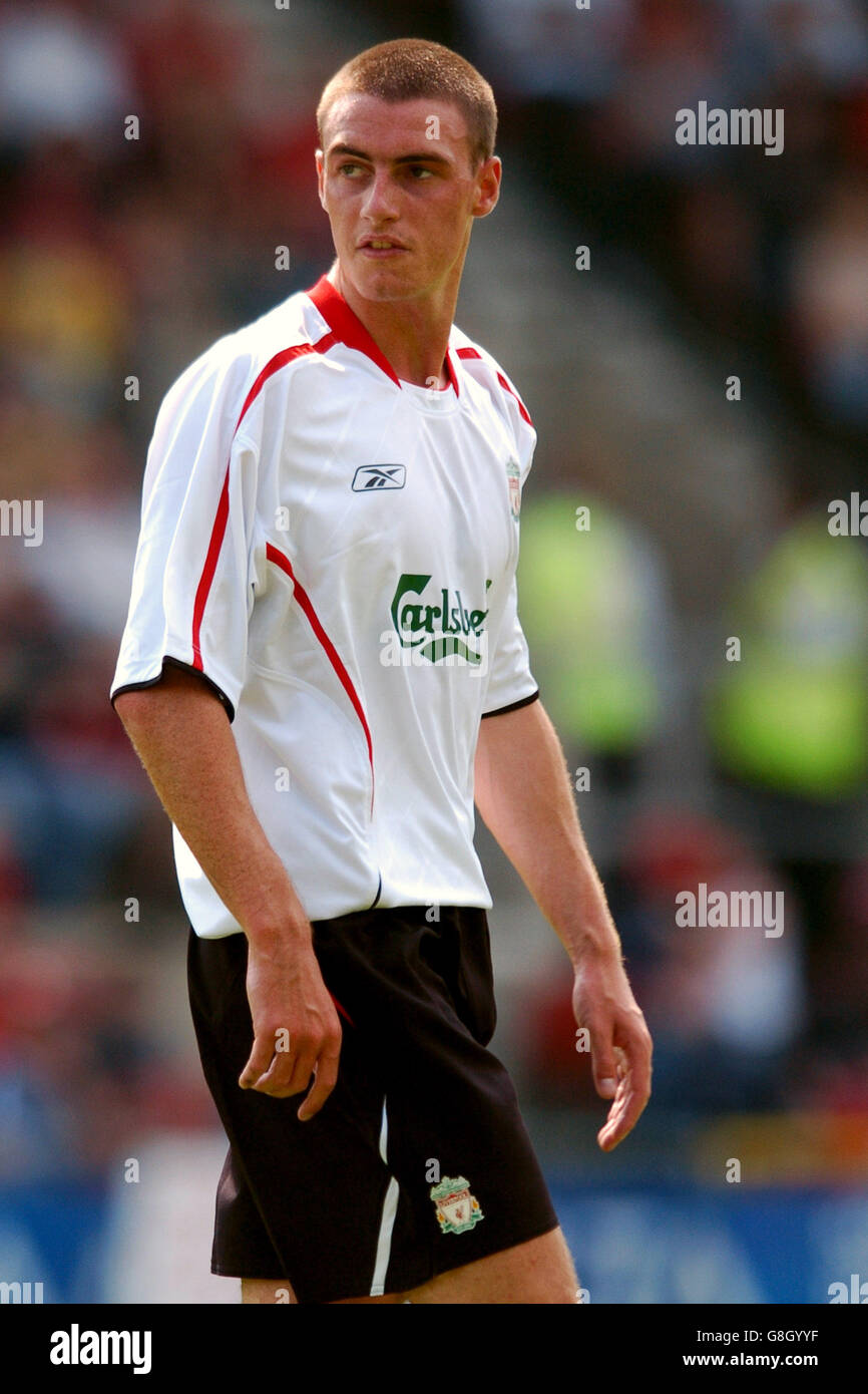 Soccer - Friendly - Wrexham v Liverpool - The Racecourse Ground Stock ...