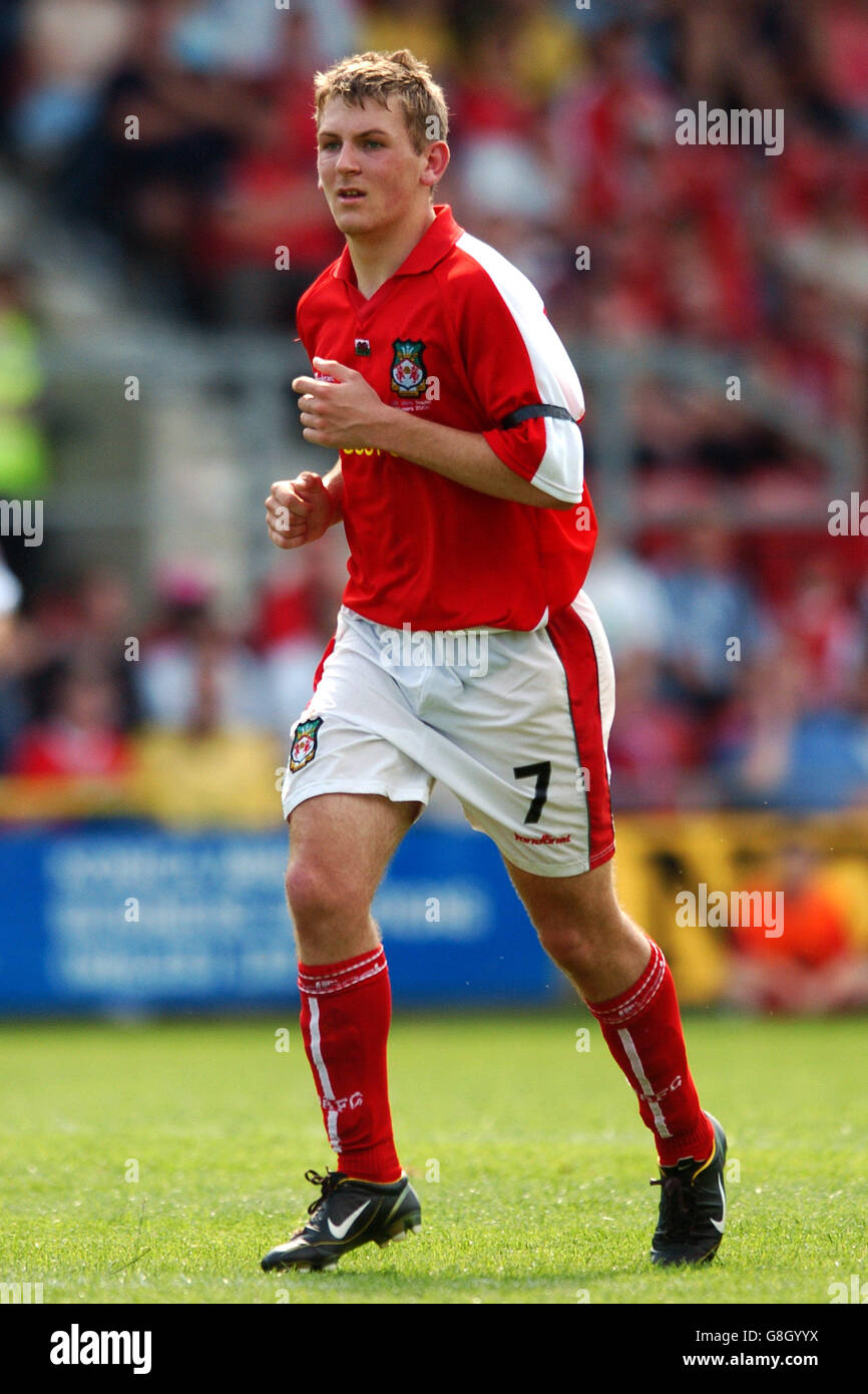 Soccer - Friendly - Wrexham v Liverpool - The Racecourse Ground Stock ...