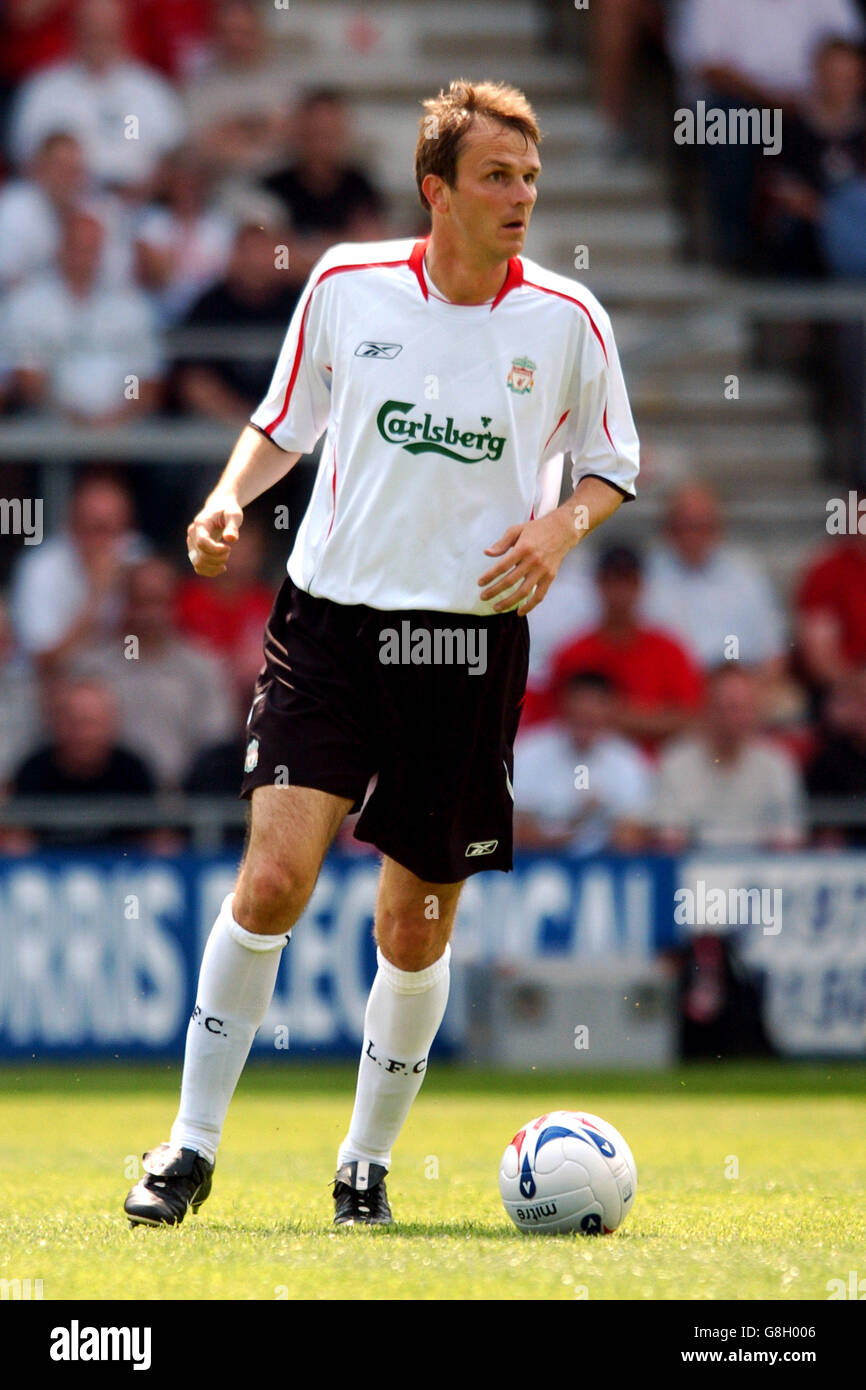 Soccer friendly wrexham v liverpool hi-res stock photography and images ...