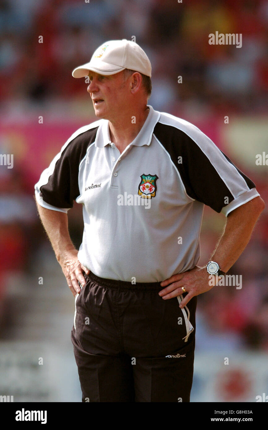 Soccer - Friendly - Wrexham v Liverpool - The Racecourse Ground Stock ...