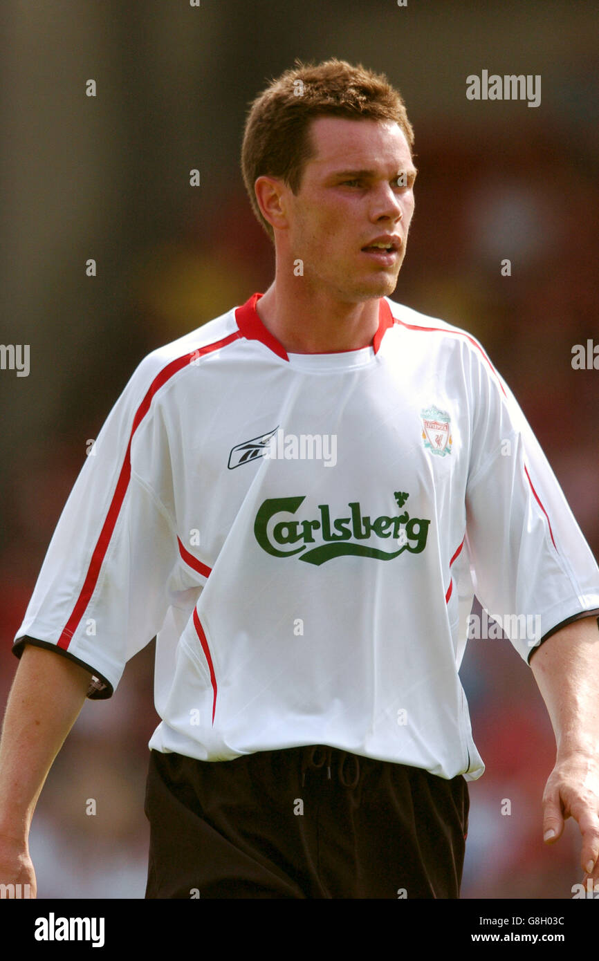 Soccer - Friendly - Wrexham v Liverpool - The Racecourse Ground Stock ...