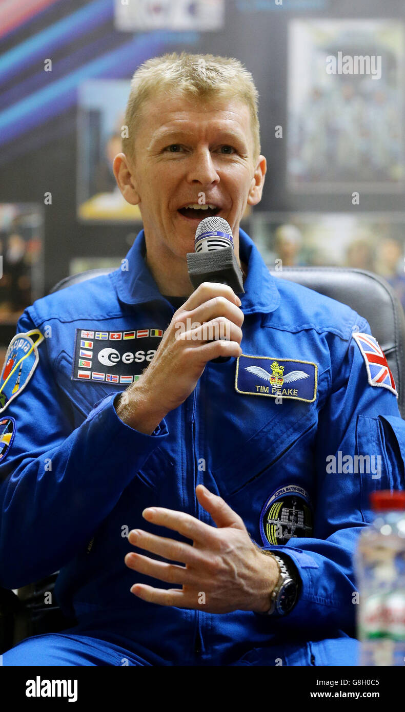 British astronaut Tim Peake Stock Photo - Alamy