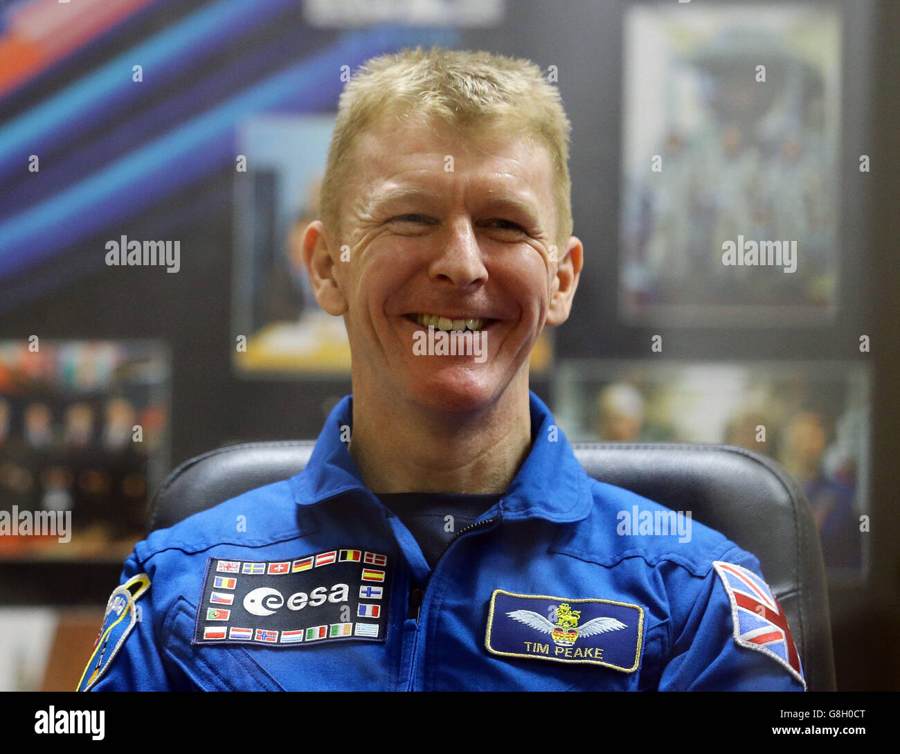 British astronaut Tim Peake Stock Photo - Alamy