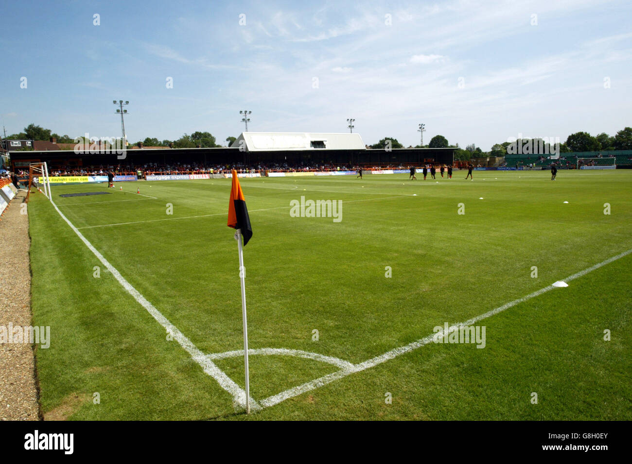 Soccer - Friendly - Barnet v Arsenal - Underhill. A general view of ...