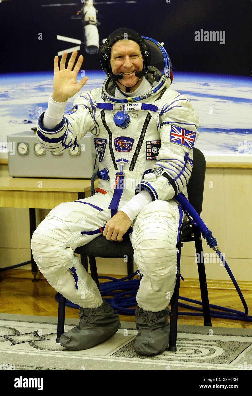 British astronaut Tim Peake Stock Photo - Alamy
