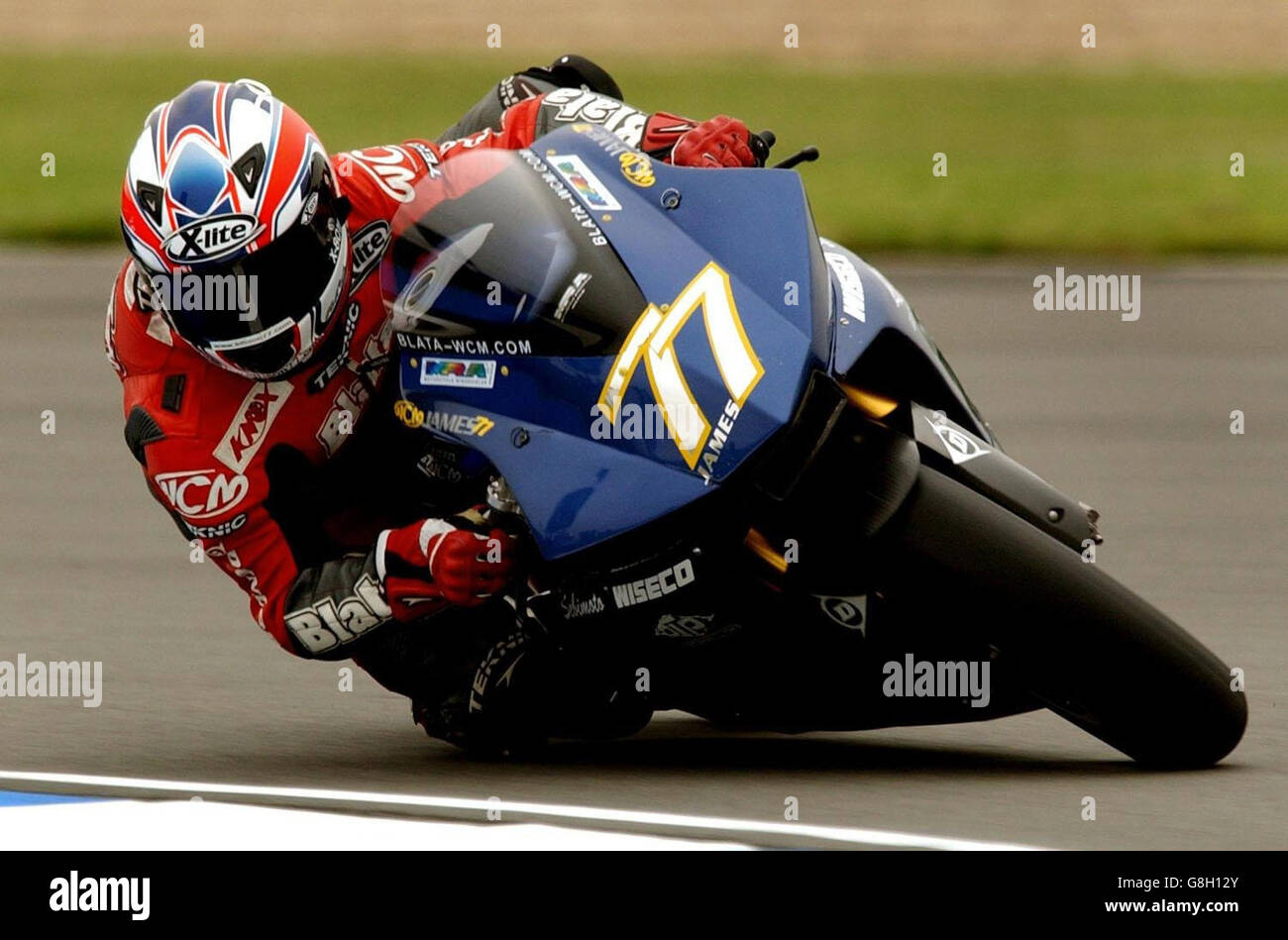 Great Britain's James Ellison in action during free practice Stock ...