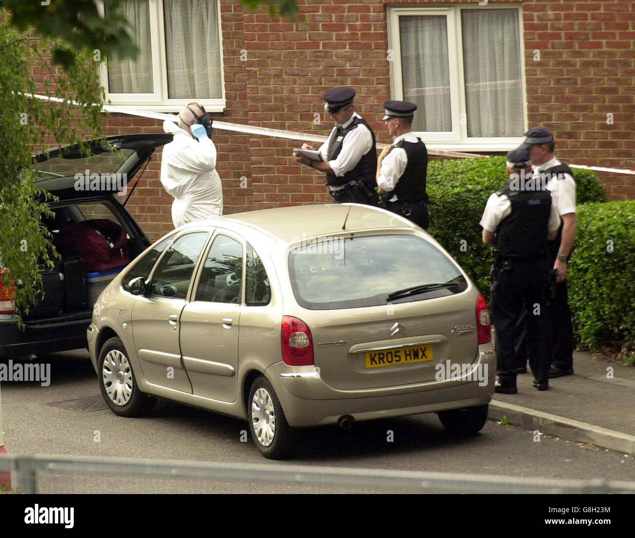 Forensics crime scene car hi-res stock photography and images - Alamy