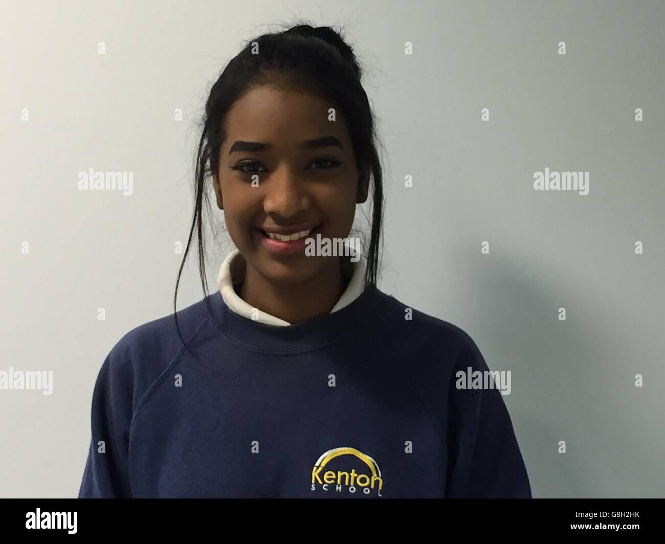 Isra Mohammed, 15, who was inspired to write and give a five minute ...