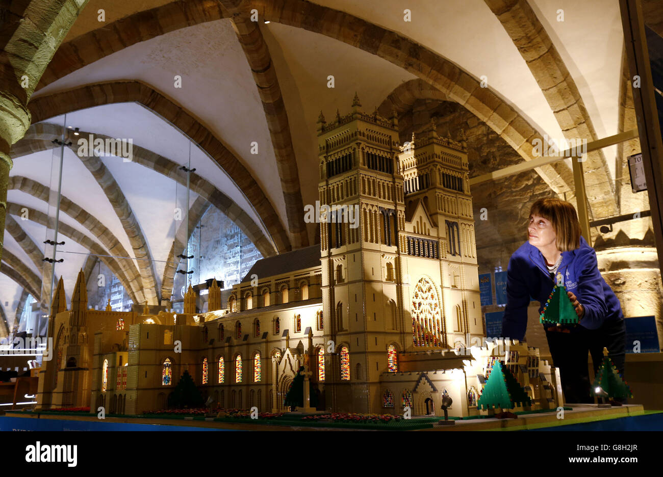Durham Cathedral in Lego Stock Photo - Alamy