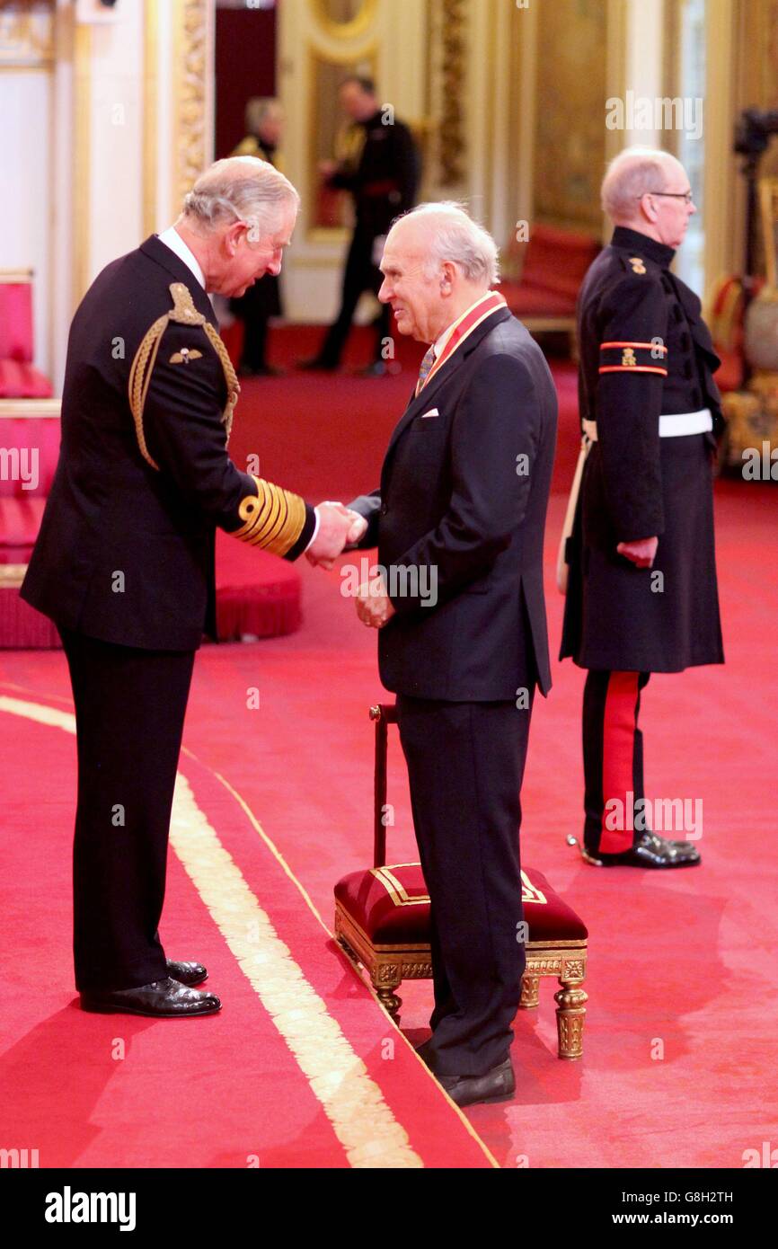 The Right Honourable Sir Vincent Cable from Twickenham is knighted by ...