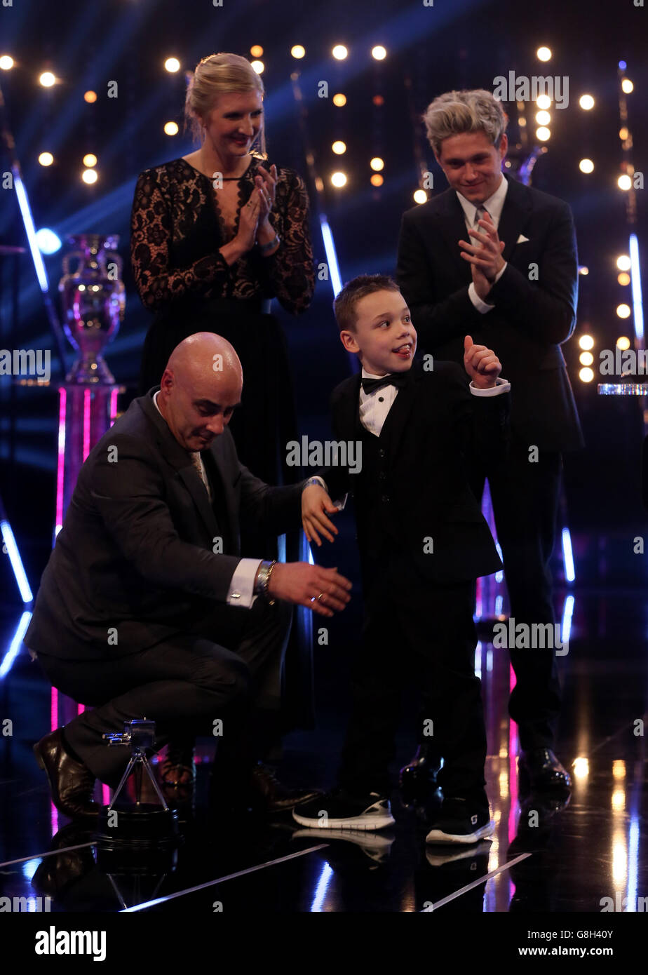 Winner of the Helen Rollason Award, Bailey Matthews during Sports ...