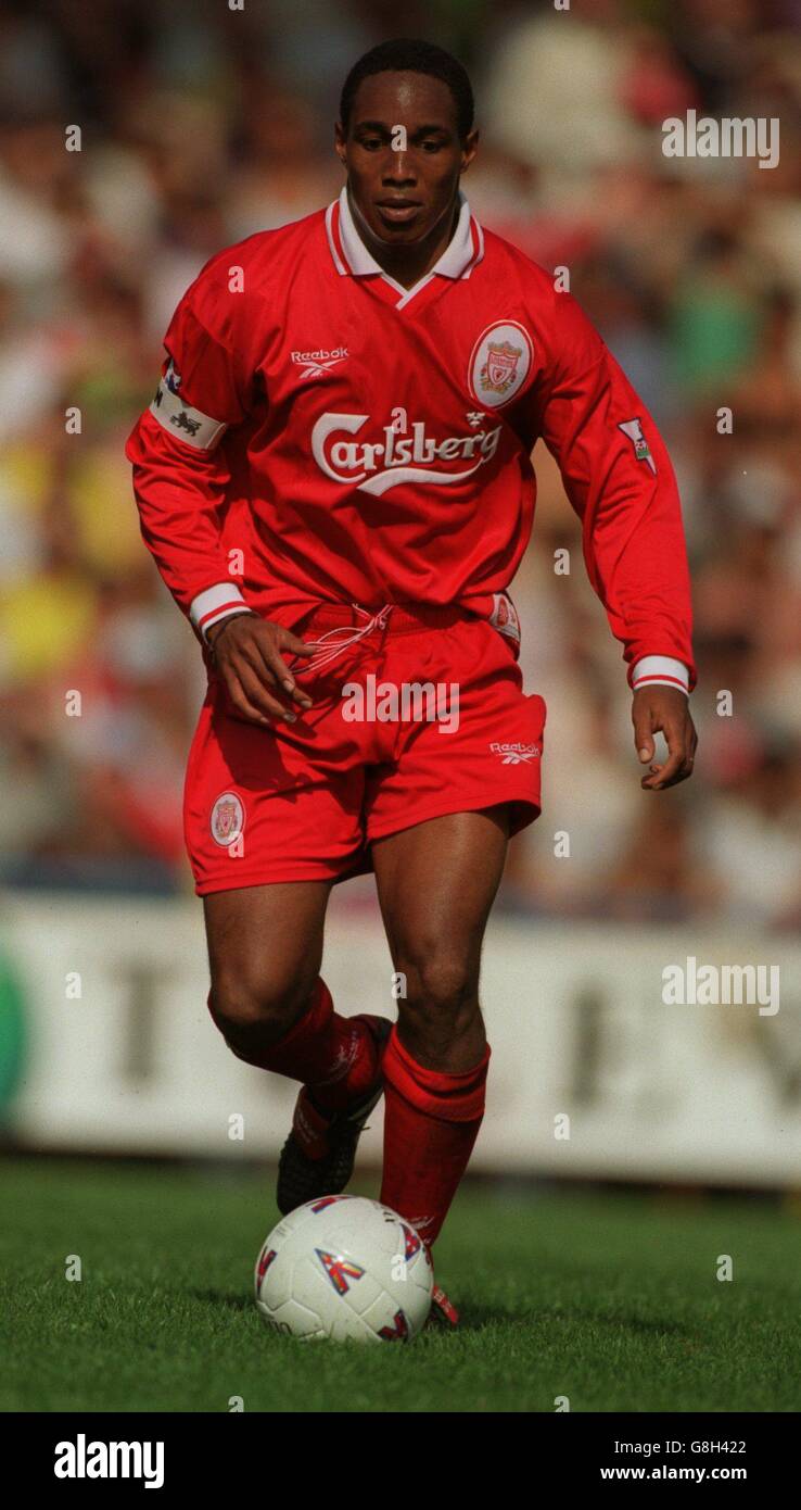 Soccer - Wimbledon v Liverpool. Paul Ince, Liverpool Stock Photo - Alamy