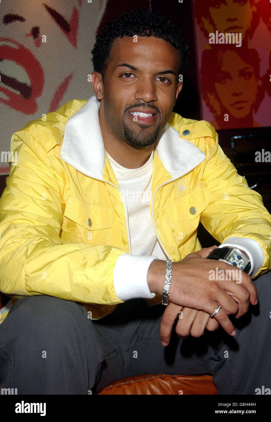 Craig david during his guest appearance hi-res stock photography and ...