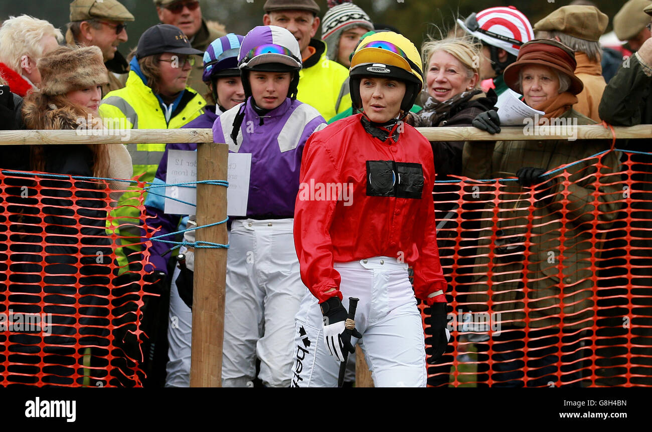 Black Forest Lodge Point-to-Point. Victoria Pendleton during the point ...