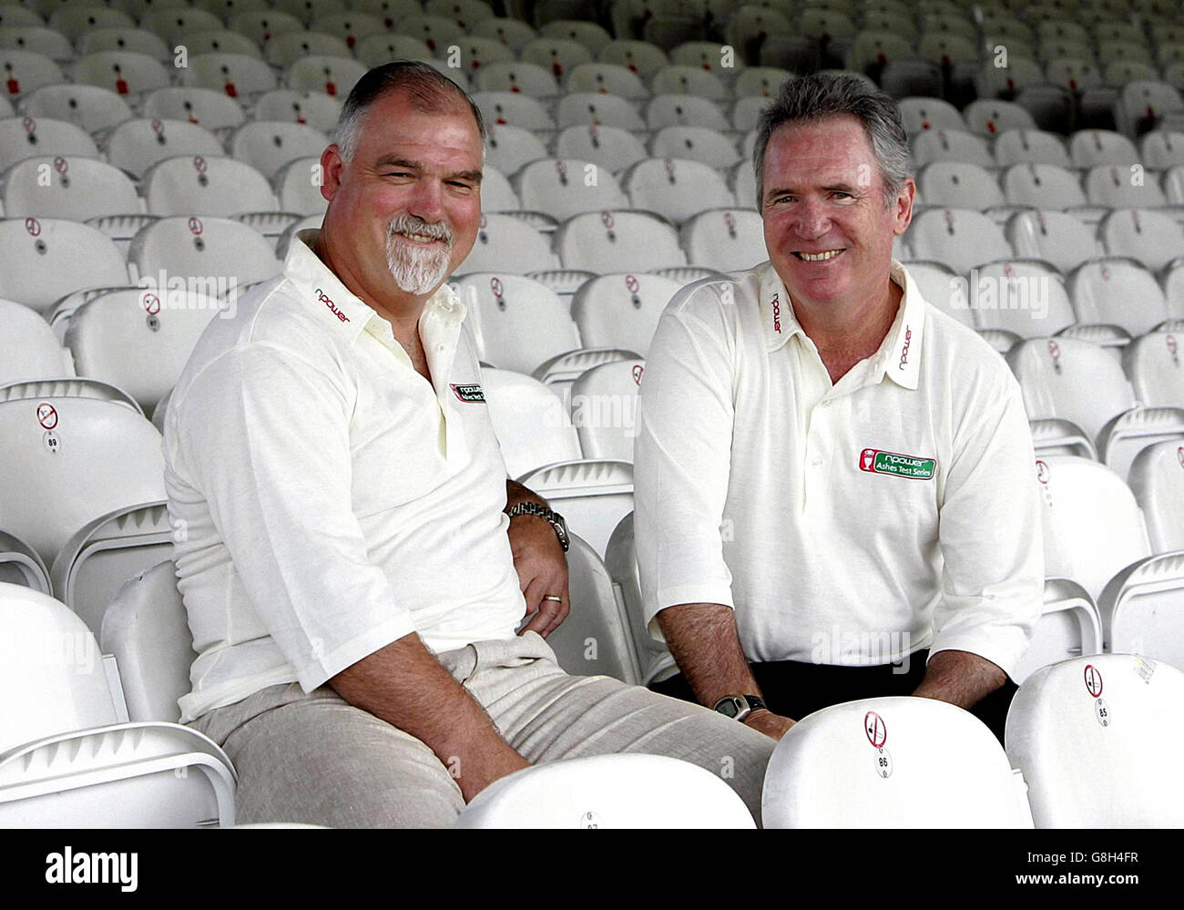 England captain mike gatting australia captain allan border hi-res ...