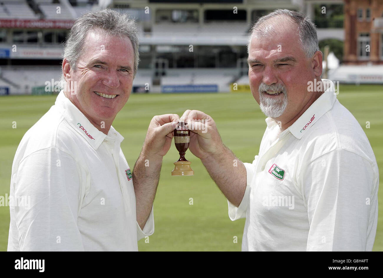 England captain mike gatting australia captain allan border hi-res ...