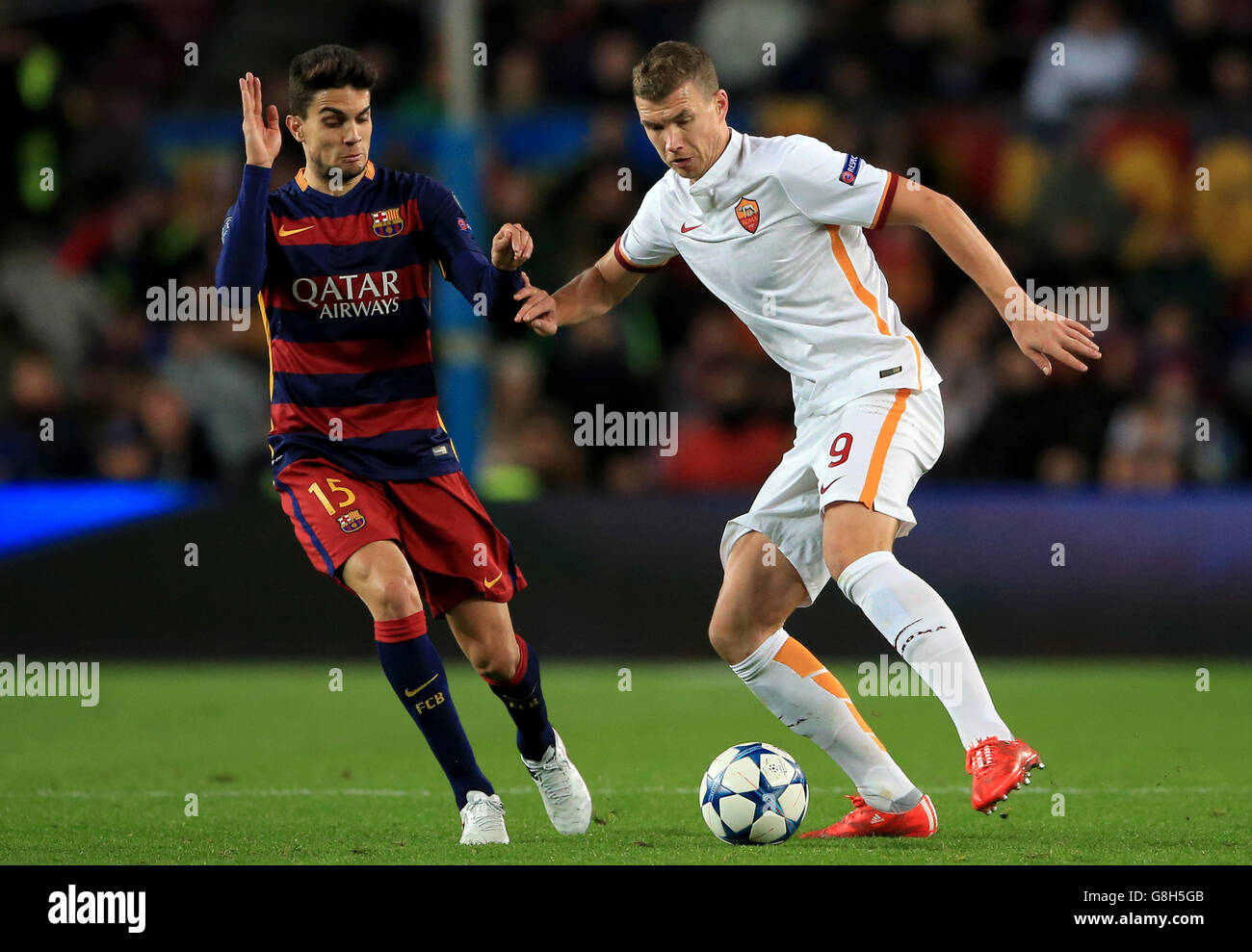 Barcelona v Roma - UEFA Champions League - Group E - Camp Nou Stock ...