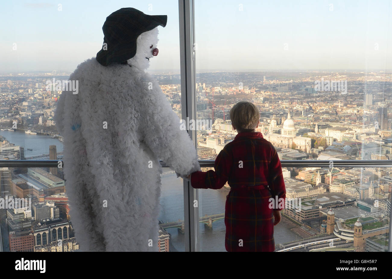 The Snowman stage show. s The Height of Winter Experience in London ...